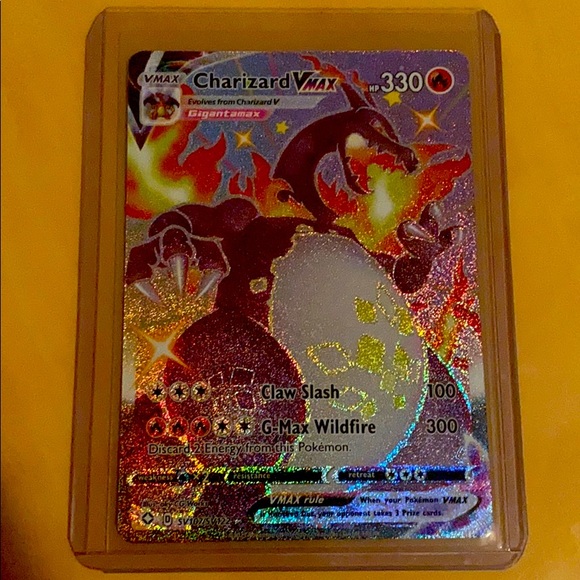 Pokemon | Other | Charizard Vmax Sv7sv122 Pokemon Shining Fates | Poshmark